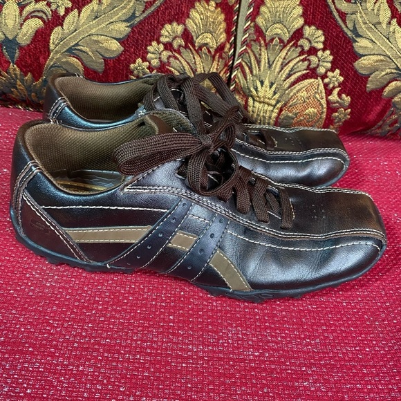 Skechers | Shoes | Skeckers Relaxed Step Genuine Leather Sneakers Shoes ...